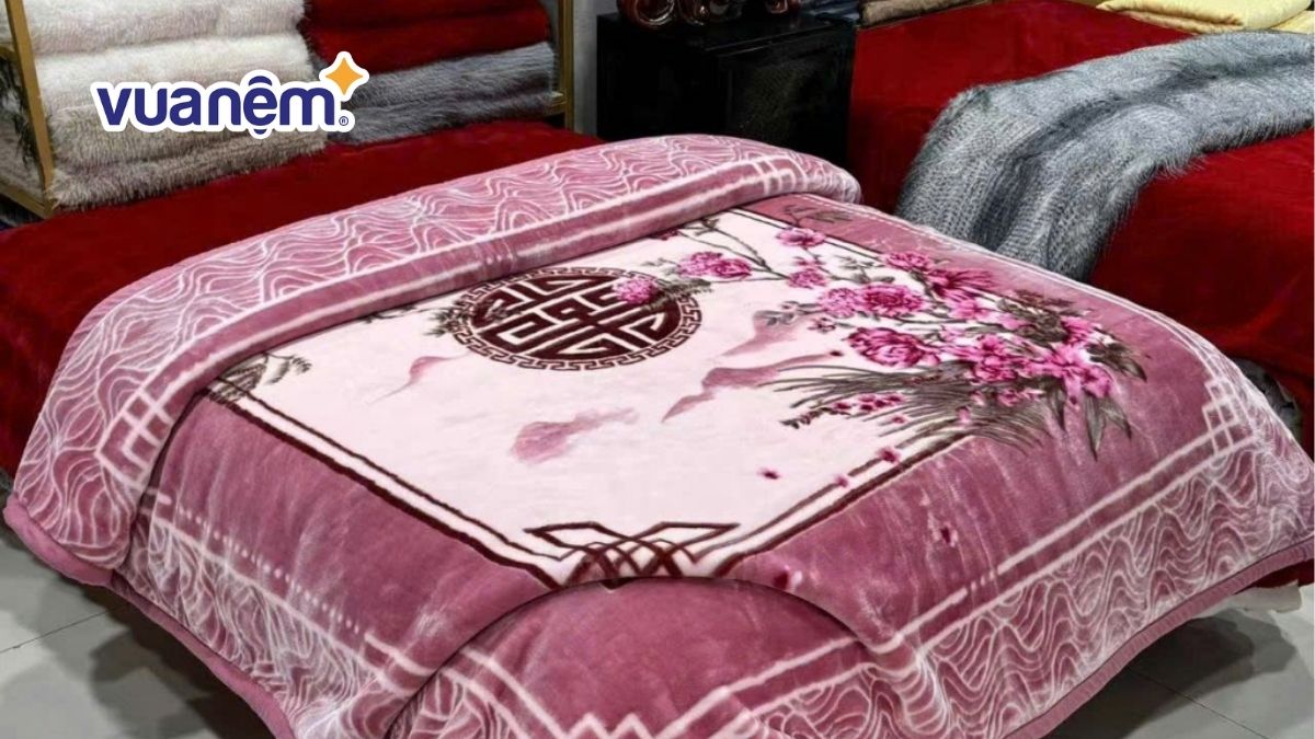Top 5 mẫu chăn nhung tuyết 3kg ấm áp và chất lượng