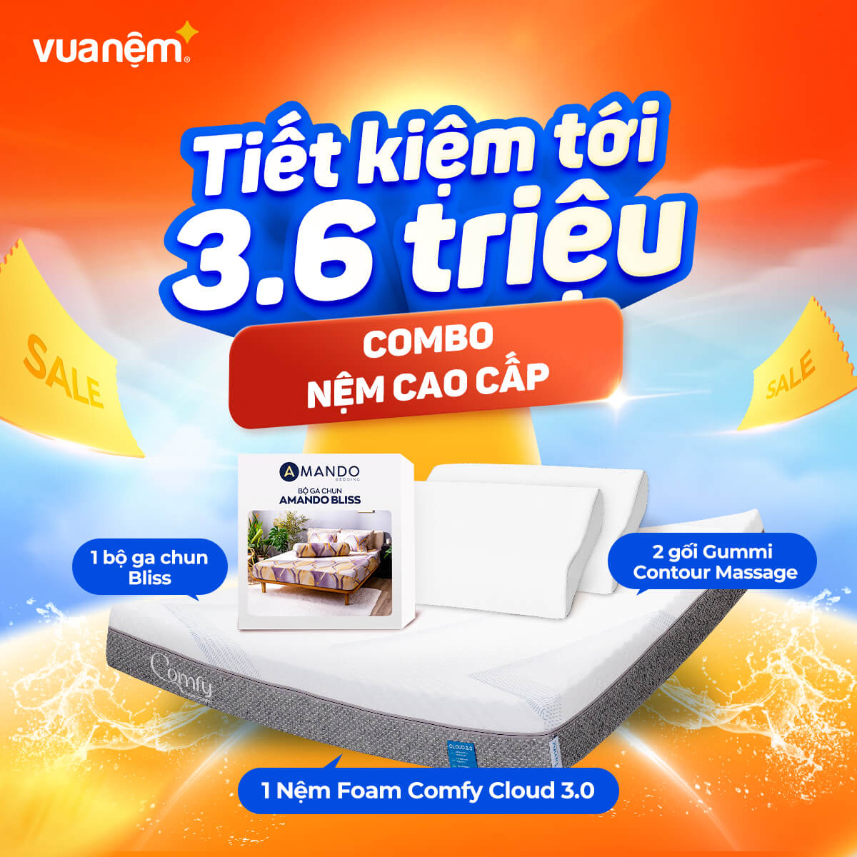 Vua Nệm - Hệ Thống Bán Lẻ Nệm & Chăn Ga Gối Đệm Toàn Quốc