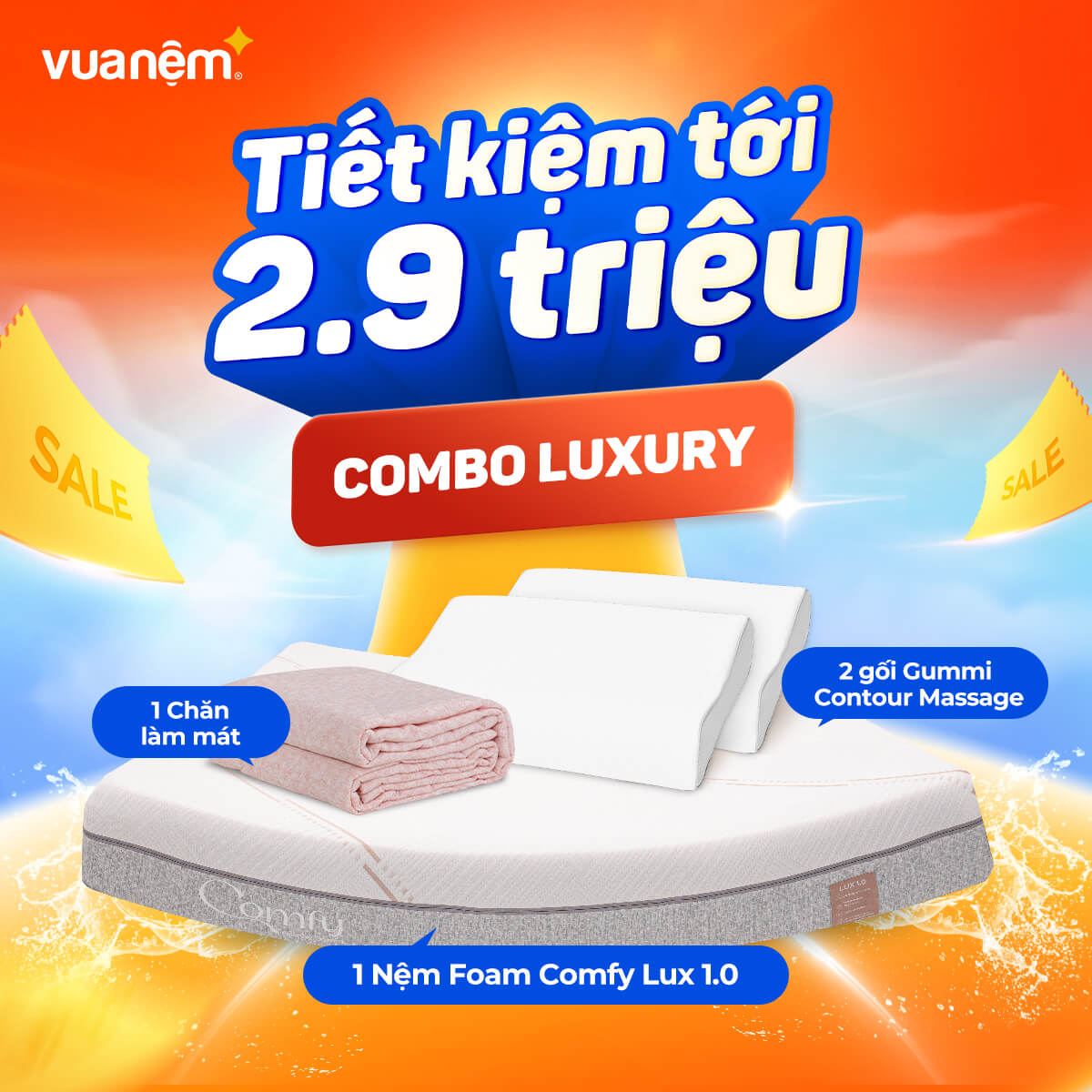 Vua Nệm - Hệ Thống Bán Lẻ Nệm & Chăn Ga Gối Đệm Toàn Quốc